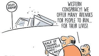DH Toon | Western conspiracy...