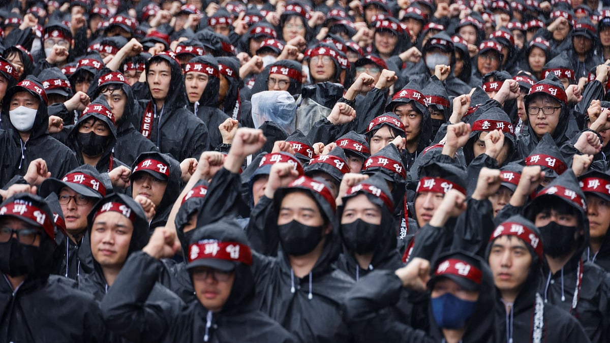 Samsung's largest-ever strike begins in South Korea