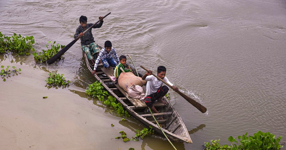Nearly 14 lakh affected as Assam flood situation remains grim Nearly 14 lakh affected as Assam flood situation remains grim