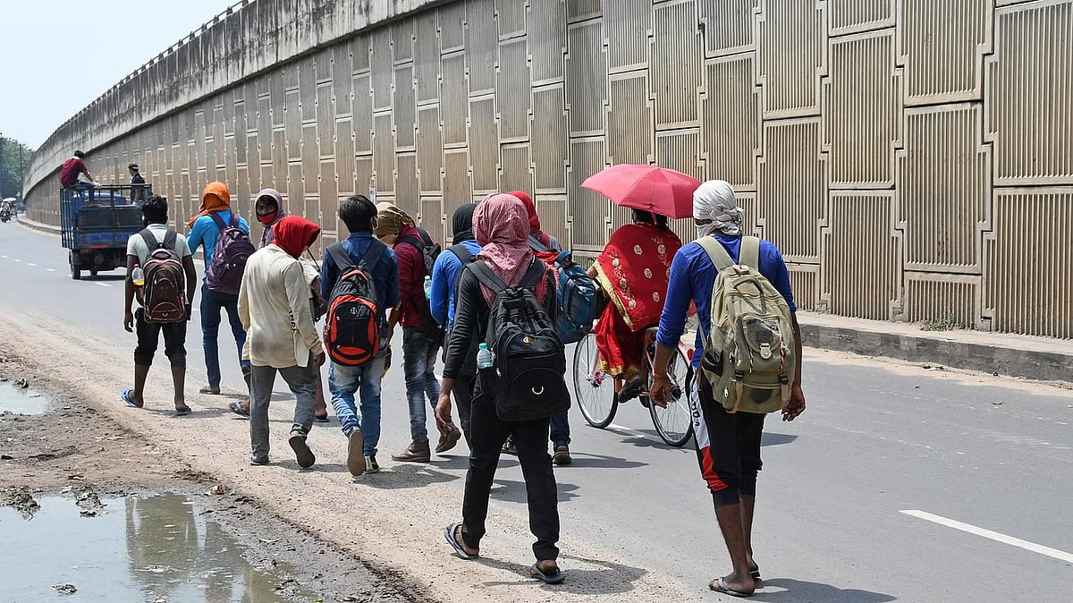 In falling migration, some new realities