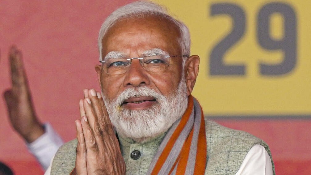 PM Modi pays homage to Shivaji Maharaj