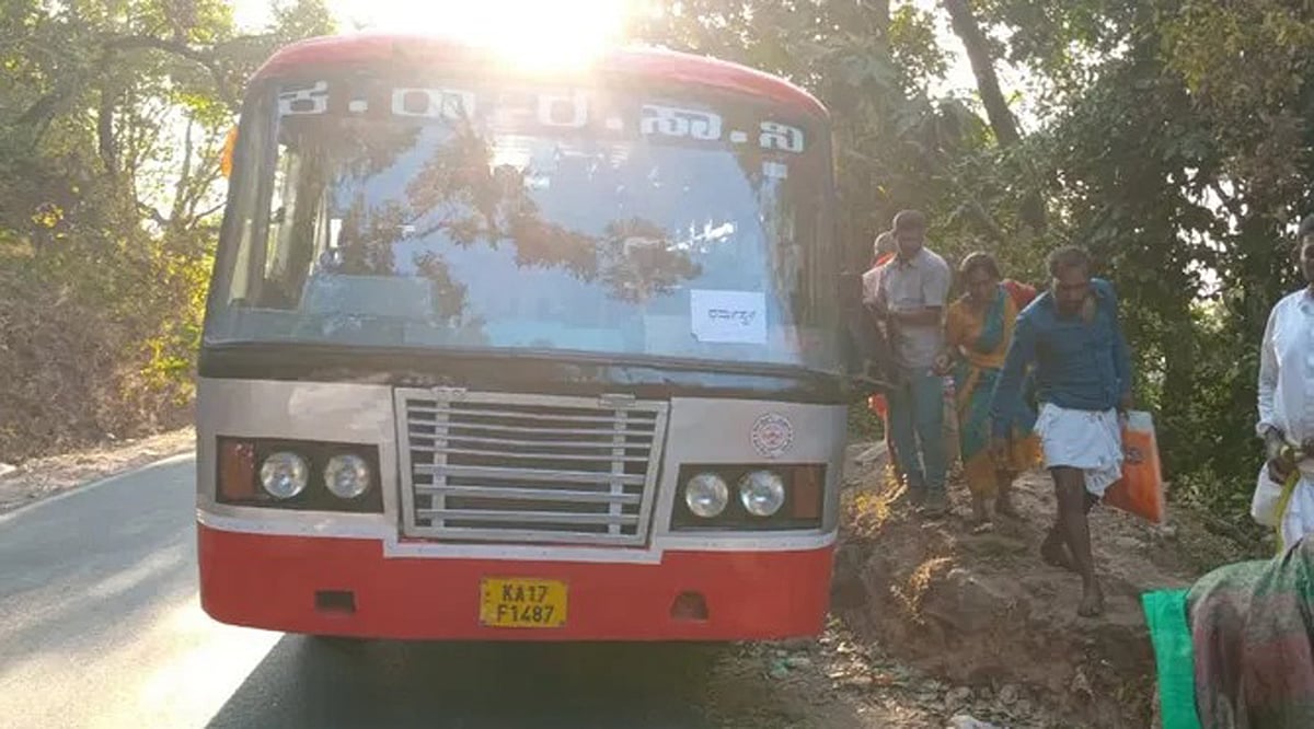 KSRTC bus rams into woman after driver suffers cardiac arrest; both killed