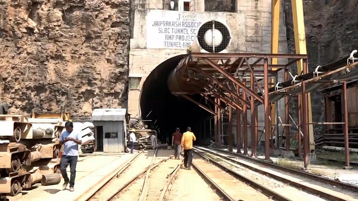 Telangana tunnel collapse: Rescue ops under way, damaged conveyor ...