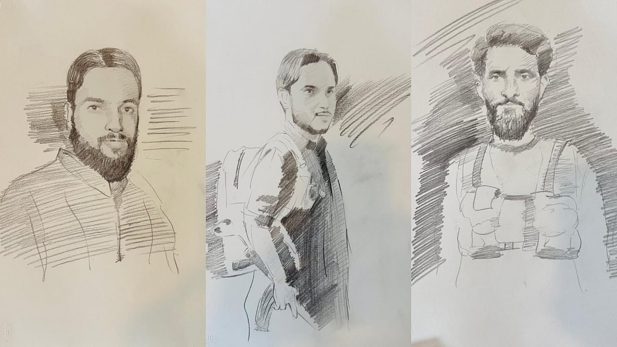 Pahalgam Terror Attack: Sketches of 3 Suspects Released by Security ...