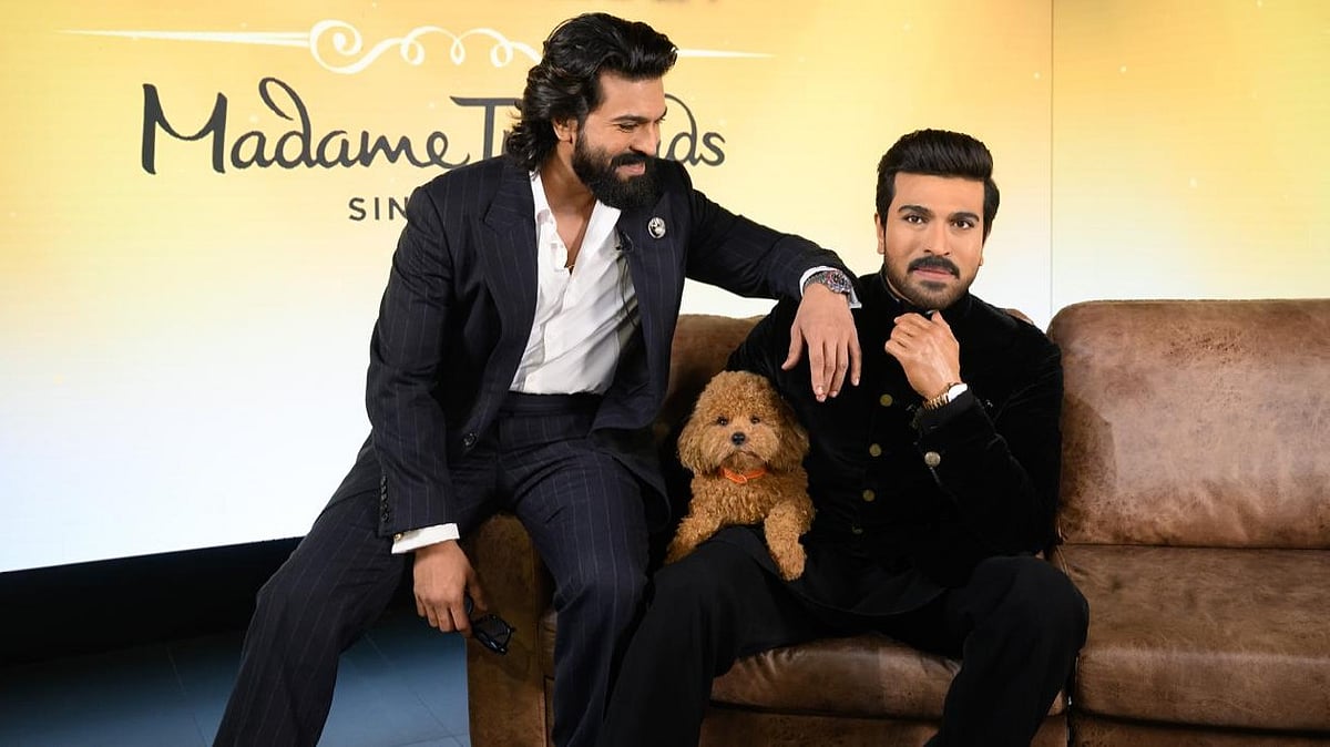 Celebrity Showcase Ram Charan: Ram Charan's Wax Figure Unveiled at ...