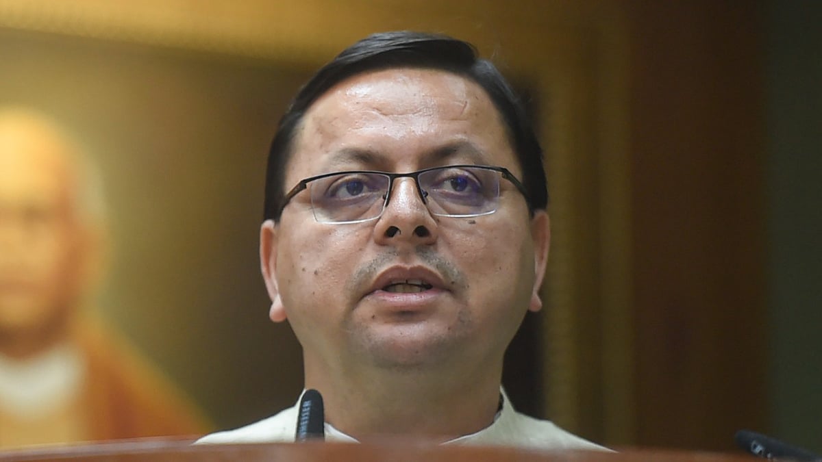 Uttarakhand CM Dhami unveils logo, website for investors summit