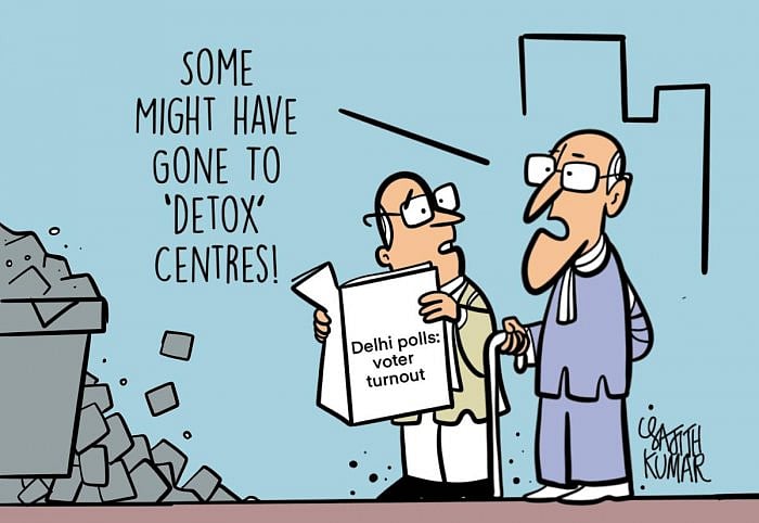 Delhi Election 2020: Best of DH Cartoons