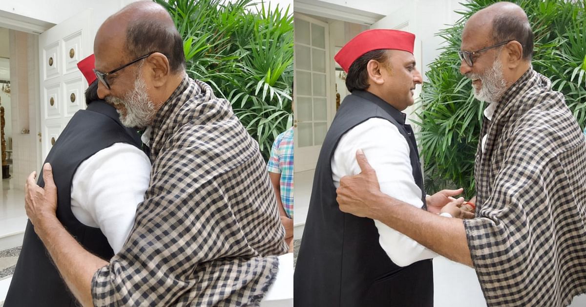 After Up Cm Yogi Superstar Rajinikanth Meets Akhilesh Yadav
