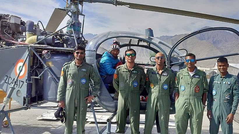 IAF rescues injured mountaineer from Mt Nun base camp in Ladakh