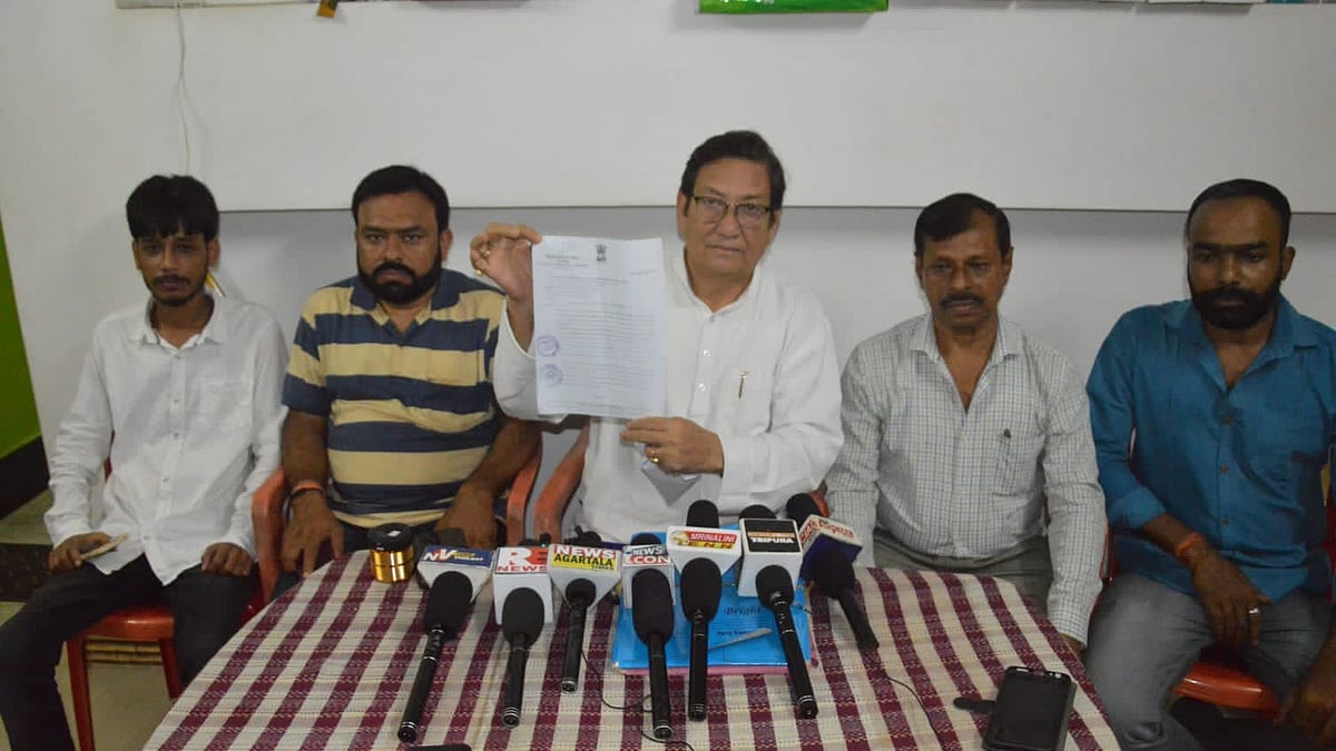 Congress MLA writes to Tripura Speaker for security, alleging threat to ...