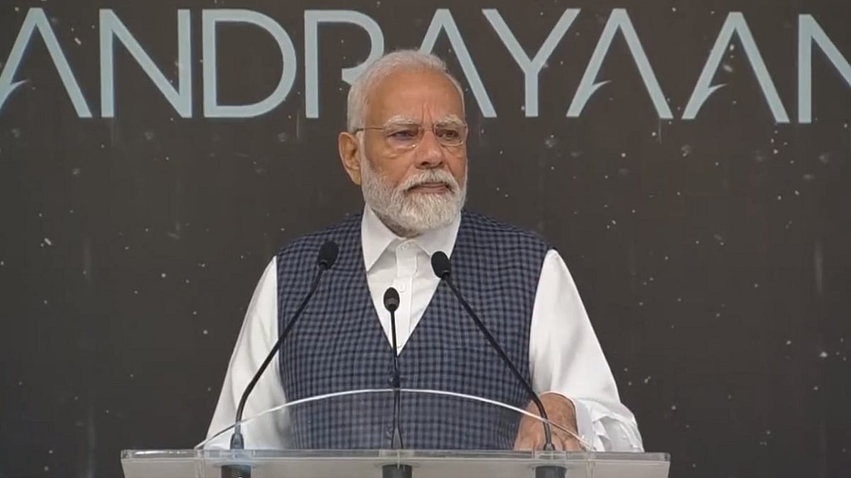 Watch: PM Modi gets emotional while congratulating ISRO scientists on ...