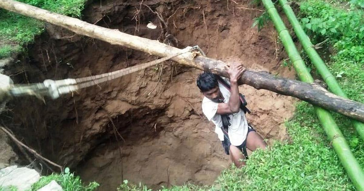 Jharkhand well accident: 2 bodies recovered, 3 still trapped Jharkhand well accident: 2 bodies recovered, 3 still trapped