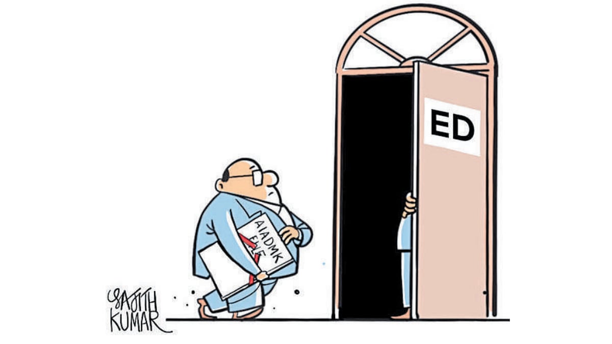 DH Toon | The ED door is ajar