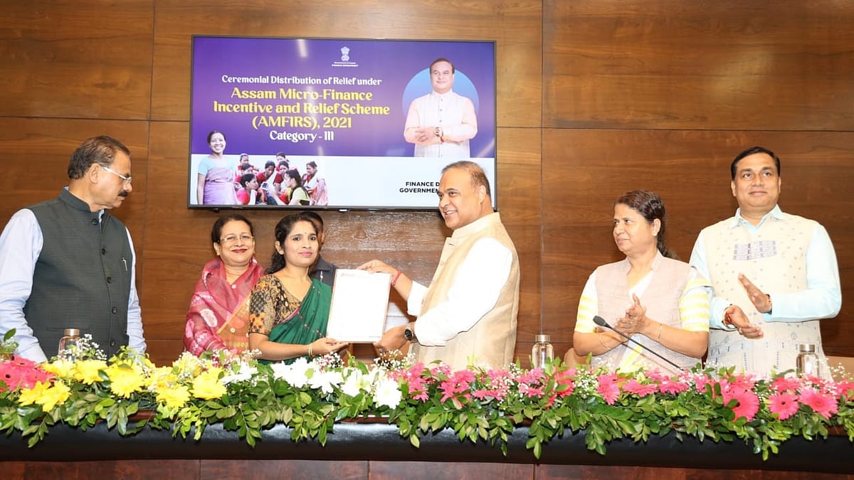 Assam CM Himanta launches 3rd phase of microfinance loan waiver scheme