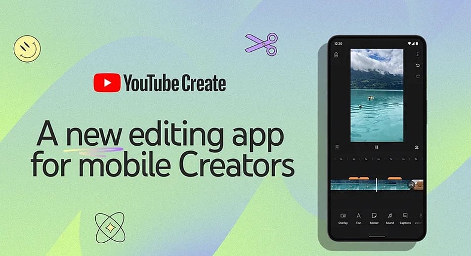 AI-powered multi-media editing tool YouTube Create announced