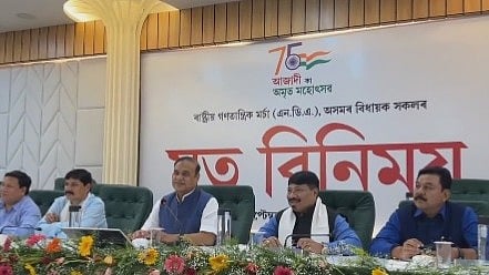 Ruling allies of NDA in Assam meet to discuss LS polls