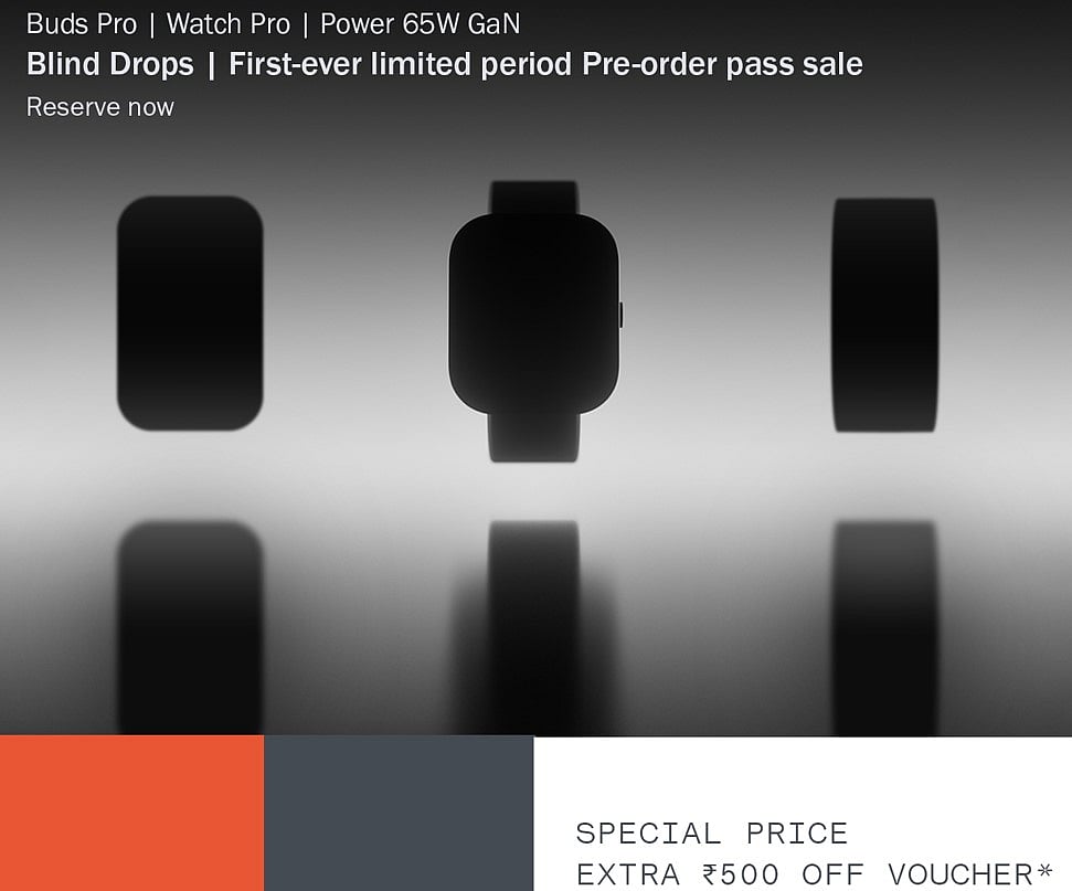 Nothing's CMF to host blind drop pre-order pass sale on Flipkart next week