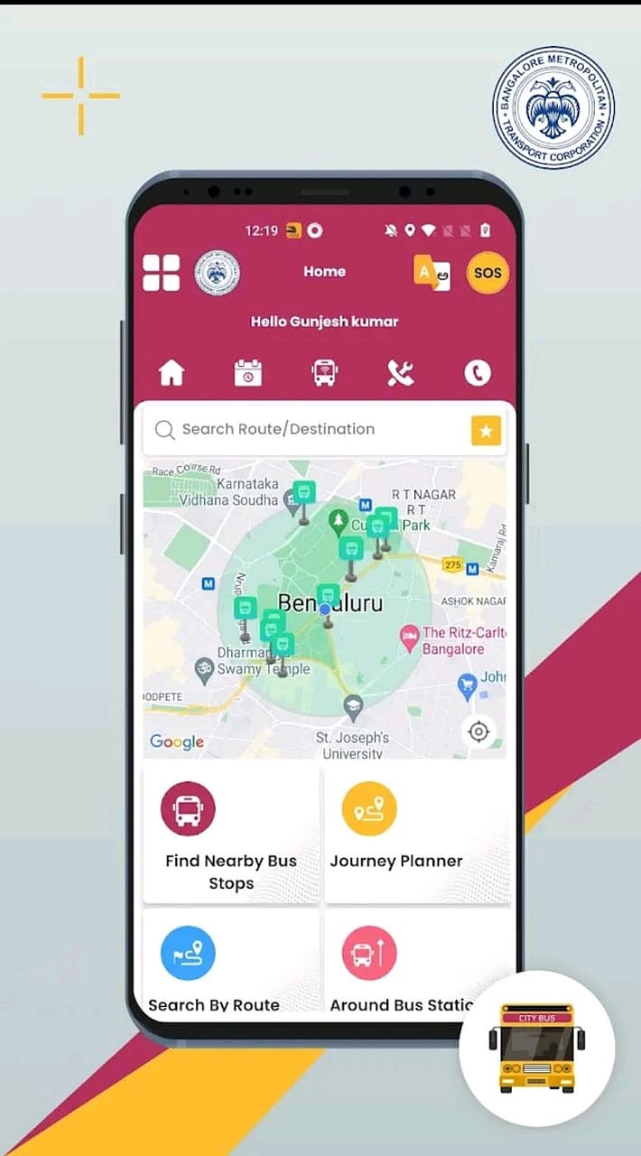 BMTC’s bus-tracking app to be launched on Sept 25