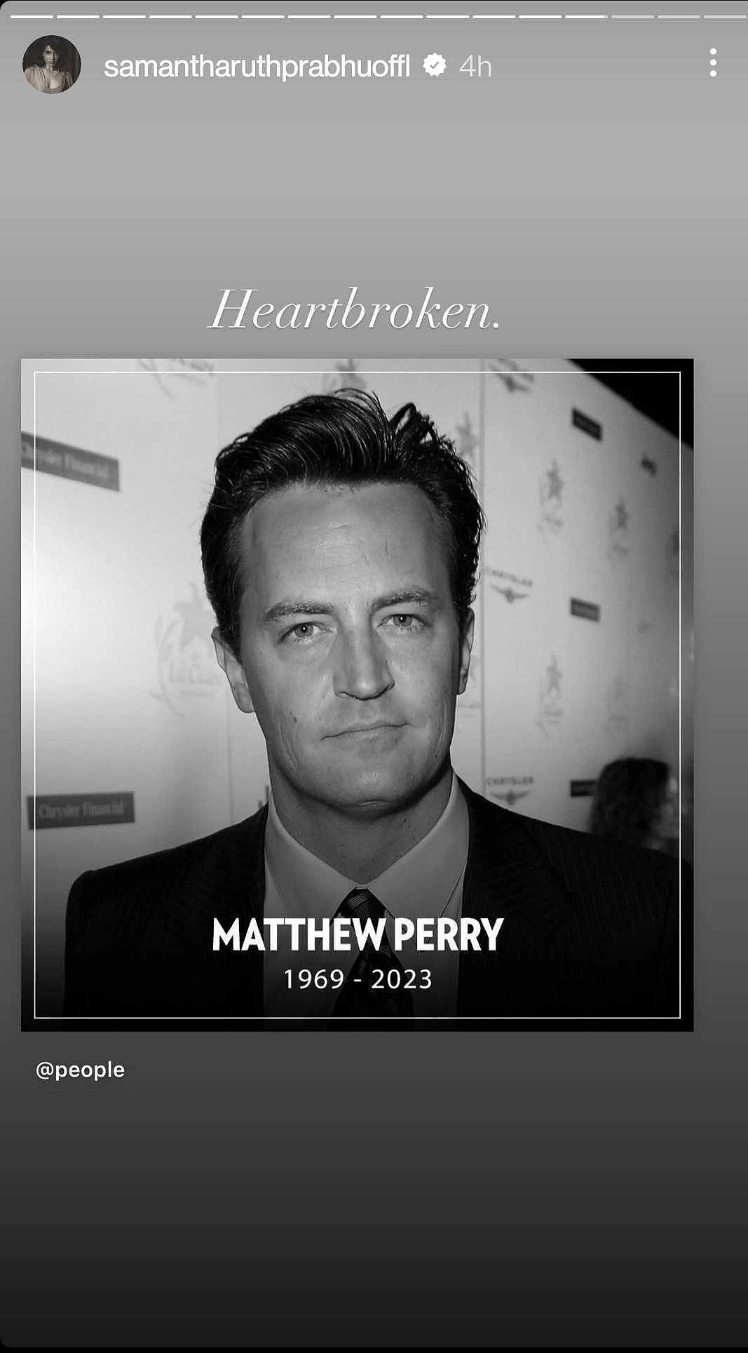 'Forever Friend' Matthew Perry remembered by famous personalities