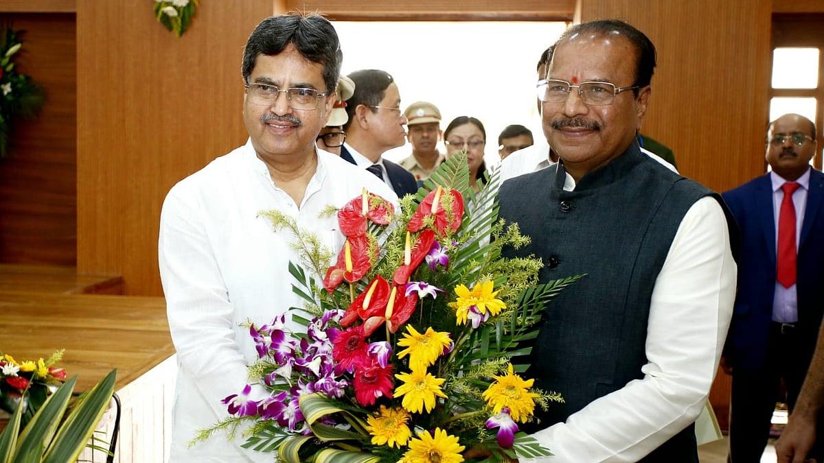 Indra Sena Reddy Nallu takes oath as Tripura governor