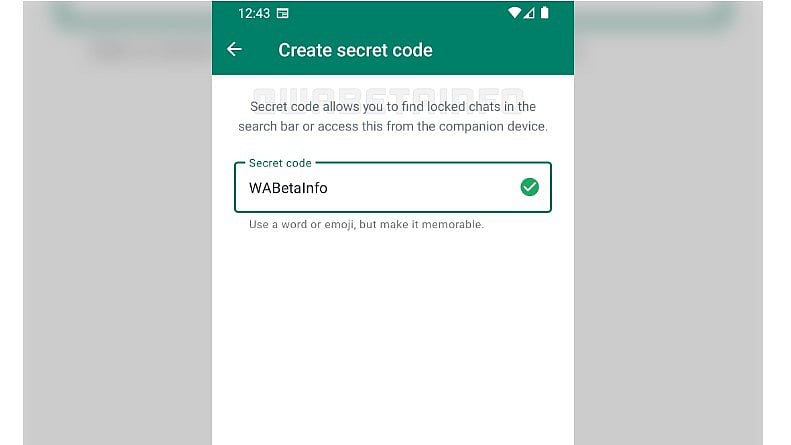 WhatsApp testing 'secret code' feature for easy access to locked chats