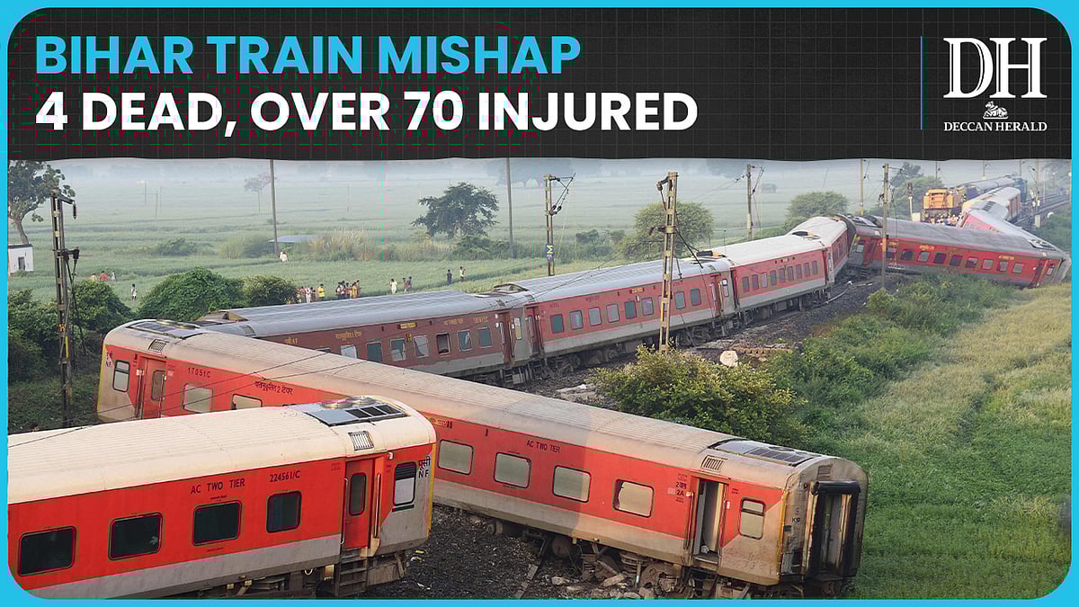 Bihar train accident | 4 dead, 70 injured as Delhi-Kamakhya North East Express derails