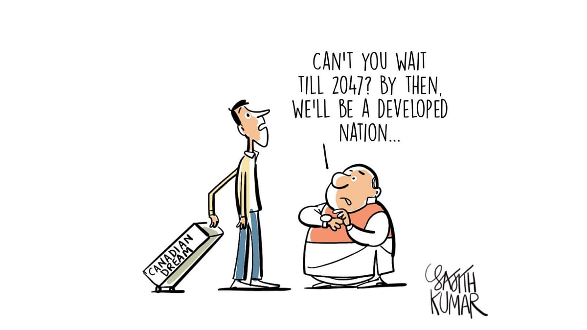 DH Toon | The Canadian Dream