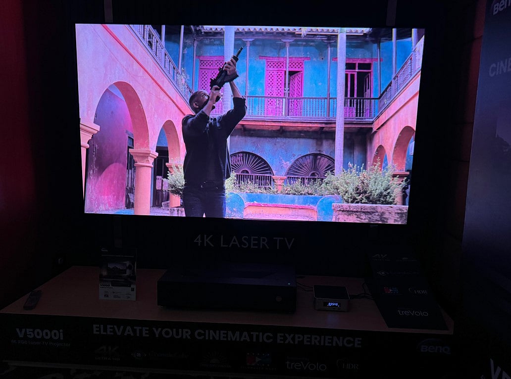 BenQ launches V5000i series 4K RGB laser TV projector in India