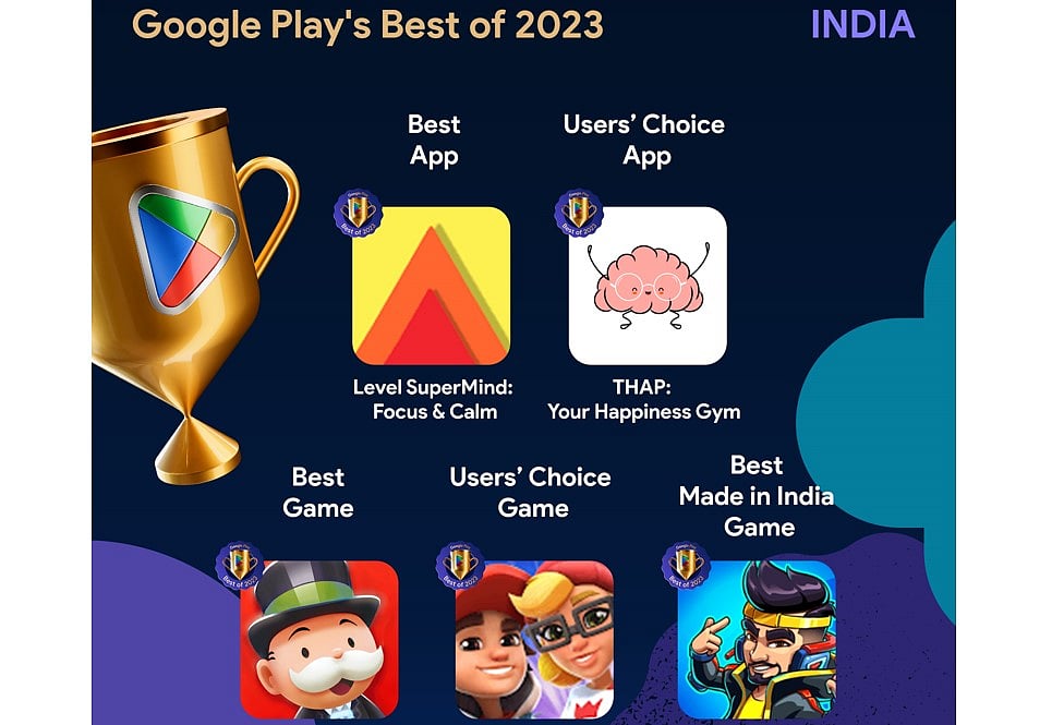Best of 2023: Top apps and games on Google Play Store in India