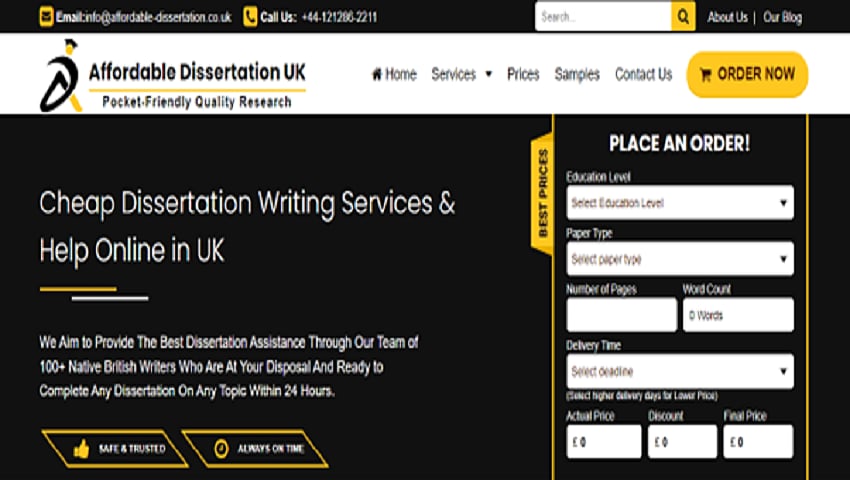 PhD Dissertation Writing Services - A Comparison of the Top 5 Companies