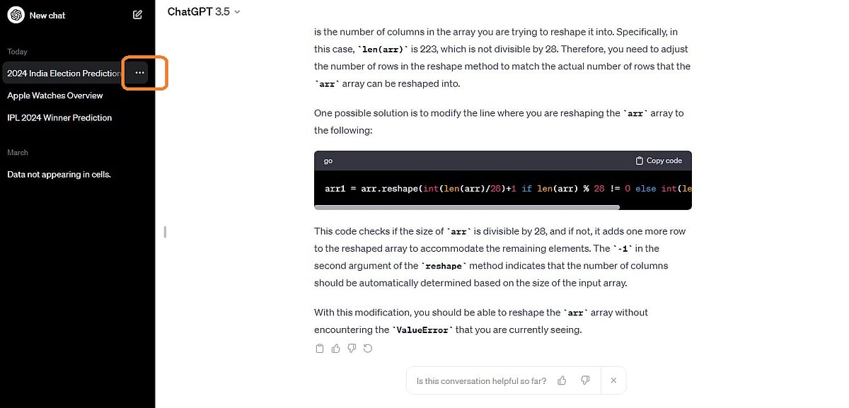 ChatGPT gets 'Archive chat' feature; here's how it works