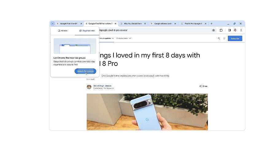 Google brings three new gen AI-powered features to the Chrome browser