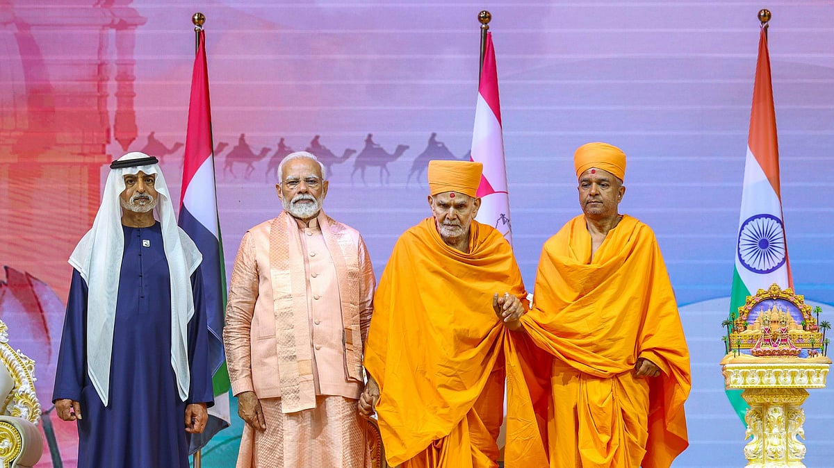 BAPS Mandir: PM Narendra Modi inaugurates Abu Dhabi's first Hindu stone ...