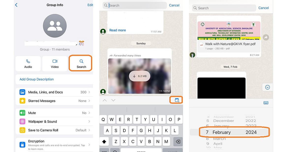 WhatsApp introduces 'search by date' feature to find old messages