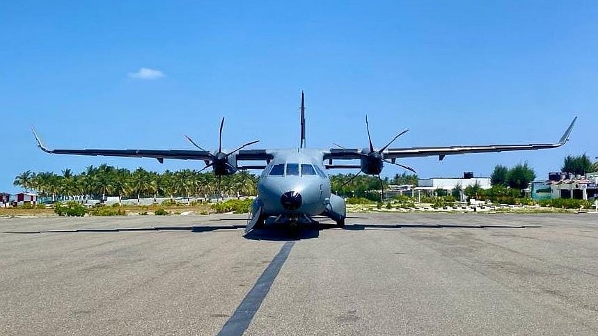 Indian Air Force carries out emergency landing exercise in Andhra Pradesh