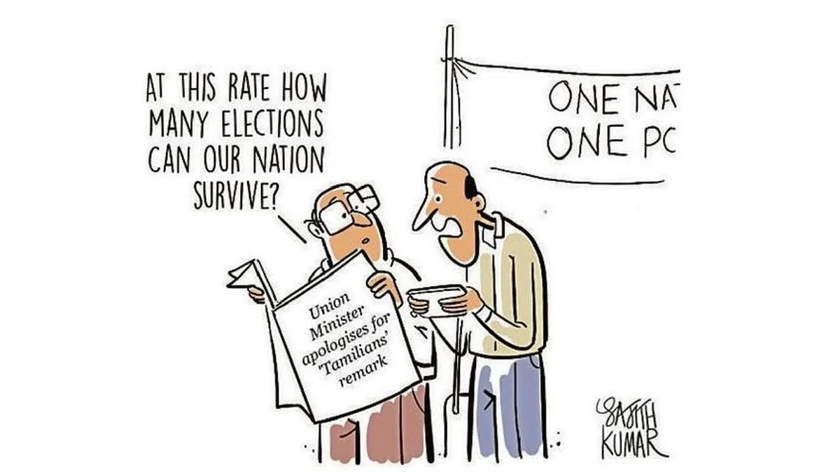 Lok Sabha Polls 2024 Cartoons | Political Satire Illustrations ...