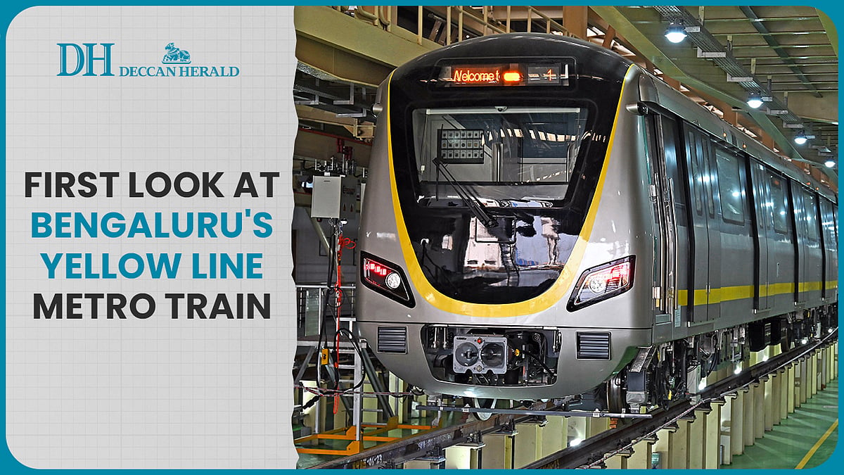 Bengaluru Metro's Yellow Line first look: AI for safety, driverless ...