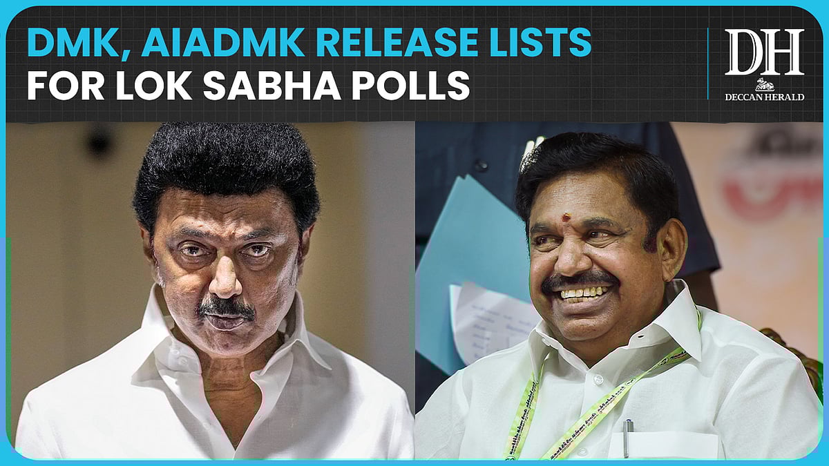 Lok Sabha polls: Tamil Nadu's ruling party DMK and main Opposition ...