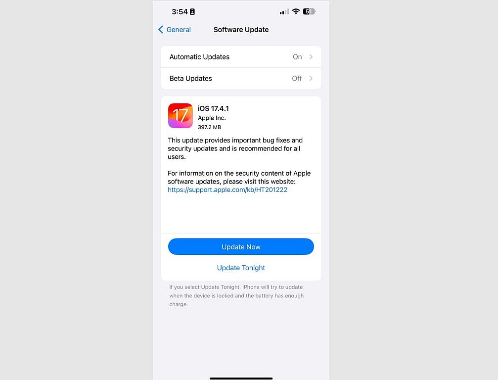 Apple Rolls Out New Ios 17 4 1 With Bug Fixes Security Updates To Iphones