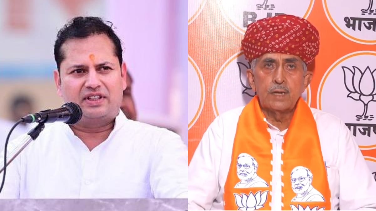 LS polls 2024: Cong's Vaibhav Gehlot and BJP's Lumbaram Choudhary to ...