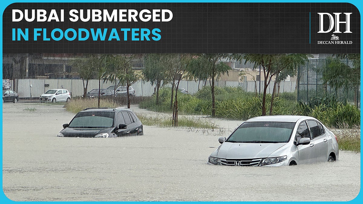 Dubai submerges in floodwaters after massive storm dumps record rains