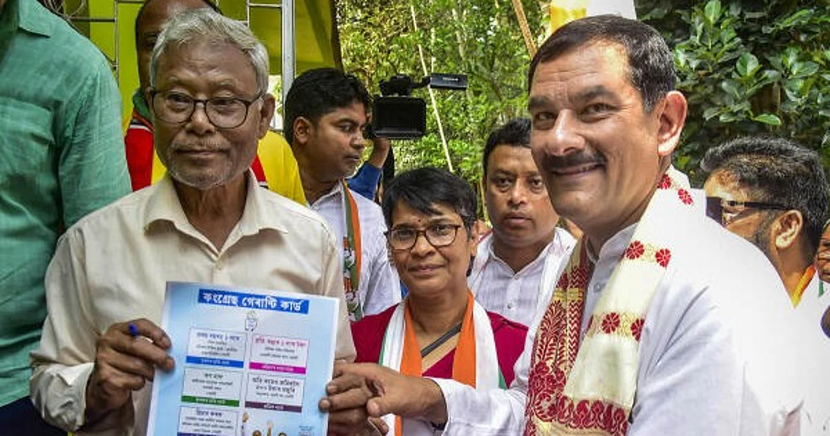 Congress general secretary launches party's manifesto in Assam Congress general secretary launches party's manifesto in Assam