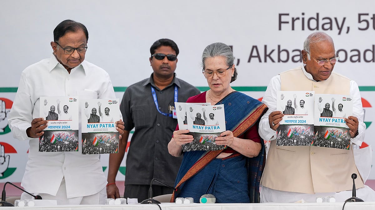Lok Sabha polls 2024: Congress releases election manifesto