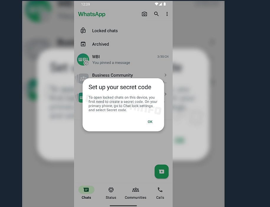 WhatsApp testing chat lock feature for linked devices