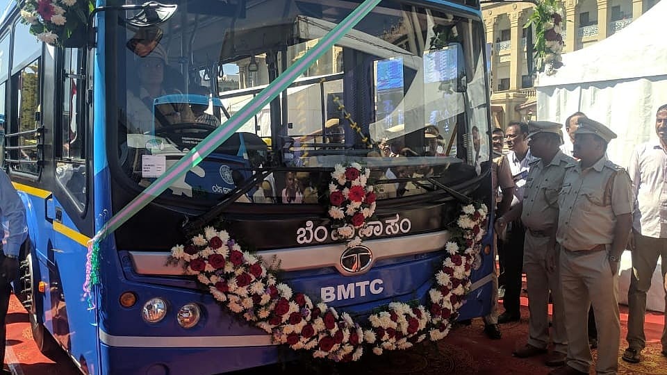 BMTC electric bus services 'restored' after outsourced crew withdraws ...