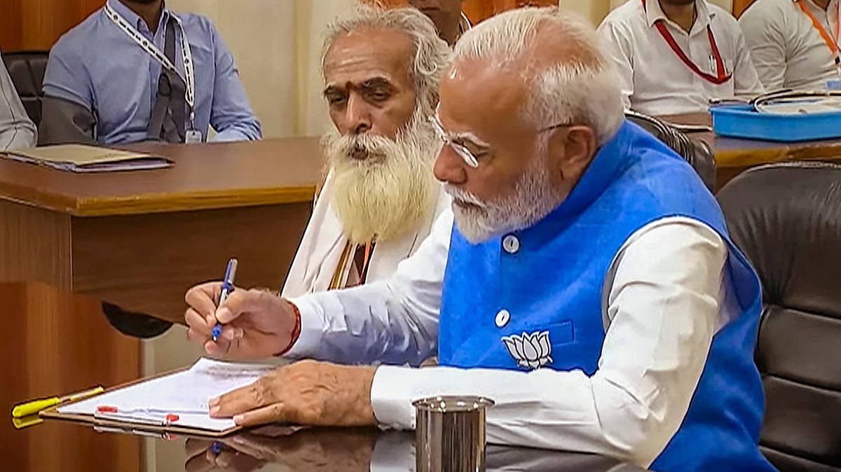 Lok Sabha Elections 2024: PM Narendra Modi files nomination from Varanasi; see pics