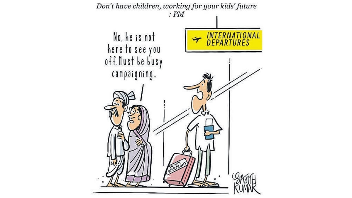 Lok Sabha Polls 2024 Cartoons | Political Satire Illustrations ...