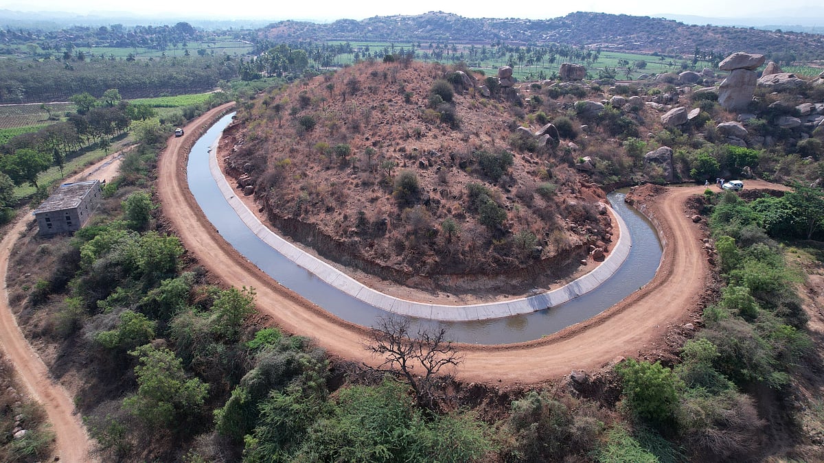 The king of Vijayanagara canals: A gift from the past