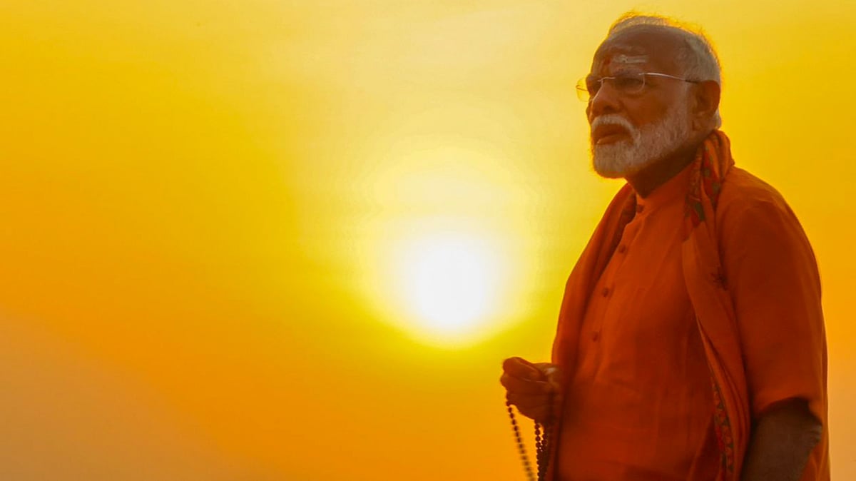 In Pics | PM Modi meditates at Vivekananda Rock Memorial in Kanyakumari