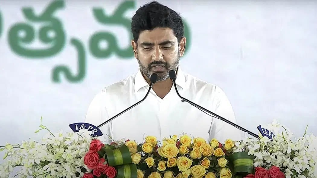 In Pics | Chandrababu Naidu sworn in as Andhra Pradesh Chief Minister